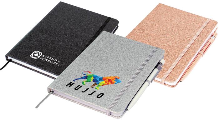 Custom Printed Promotional Bling Notebook NZ - Custom Gear