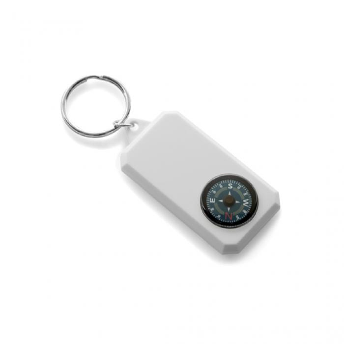 Custom Printed Promotional Plastic Key Holder With Compass NZ - Custom Gear
