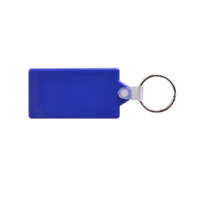 Custom Printed Promotional Rectangular Hard Plastic Keyring NZ - Custom ...