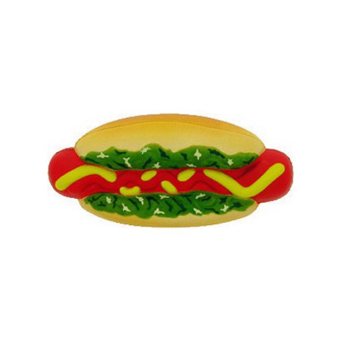 Custom Printed Promotional Hot Dog Shape Stress Reliver NZ - Custom Gear