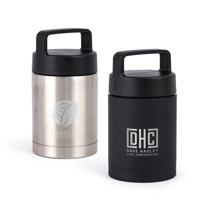 Custom Printed Promotional Foodie Lunch Flask NZ - Custom Gear