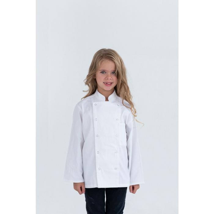 Custom Printed Promotional Aussie Chef Kids Chef Jacket NZ - Custom Gear