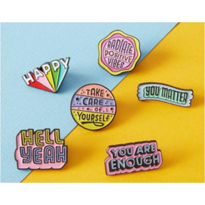 Custom Printed Promotional Custom Made Pin Badges NZ - Custom Gear
